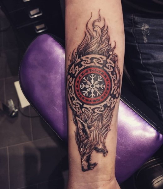 30 Fenrir Tattoo Ideas For History Lovers - Tattoo Twist