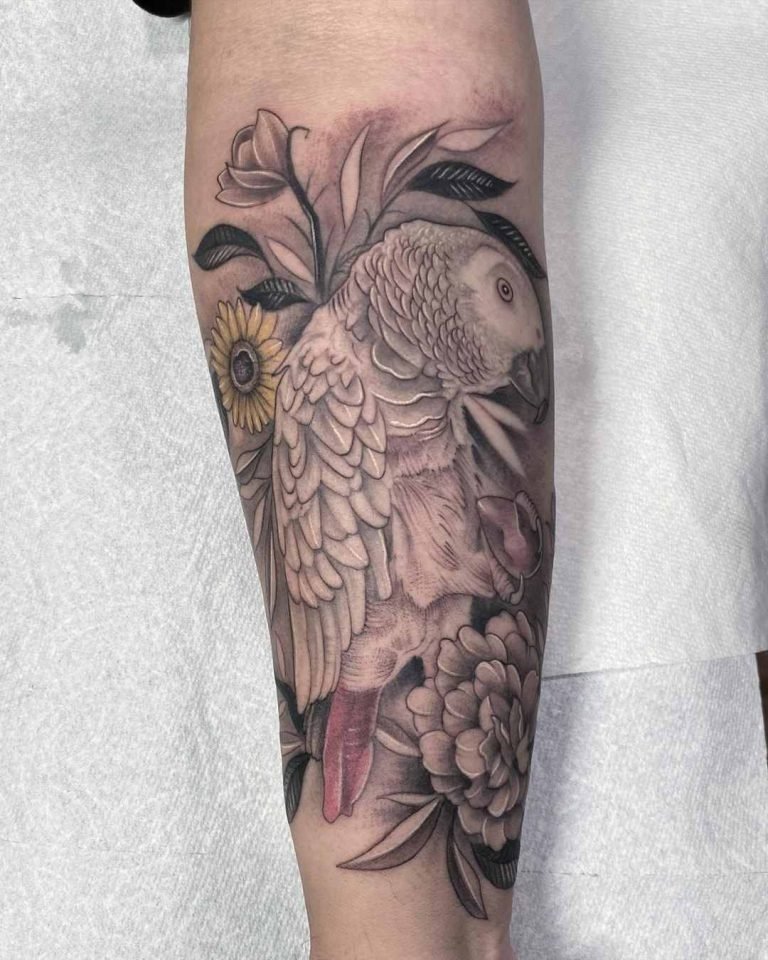 112 Best Parrot Tattoo Designs & Meaning - Tattoo Twist