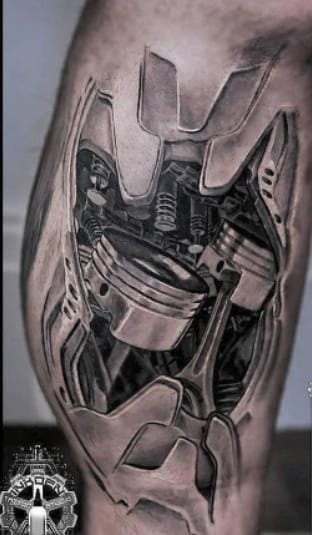 Great Mechanical Tattoo Ideas For Mechanical Freaks - Tattoo Twist