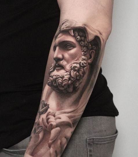 36 Wonderful Hercules Tattoo Ideas For Men & Women - Tattoo Twist