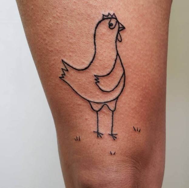 43 Hot Chicken Tattoo Ideas For Men And Women - Tattoo Twist
