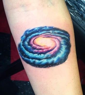 92 New Galaxy Tattoo Ideas - For Space Lovers - Tattoo Twist