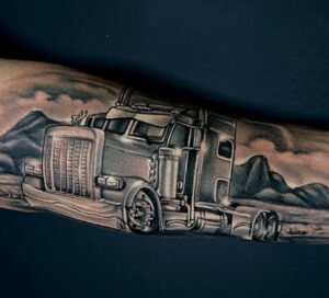 Tractor Trailer Tattoos