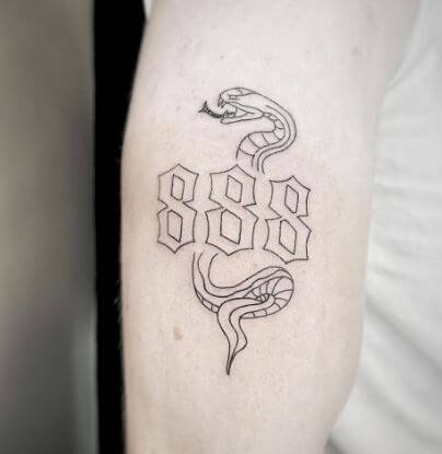 53 New Angel Number Tattoo Ideas - Spiritual & Meaningful - Tattoo Twist