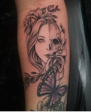 59 Incredible Two Face Tattoo Ideas for Men & Women - Tattoo Twist