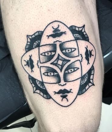 59 Incredible Two Face Tattoo Ideas for Men & Women - Tattoo Twist