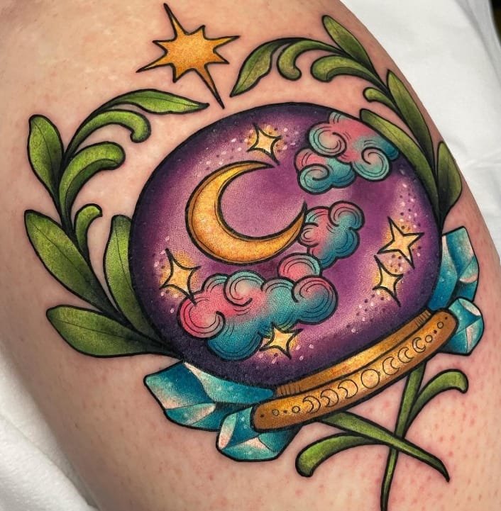 60 Mind-blowing Witch Tattoo Ideas You Need to Check Out! - Tattoo Twist