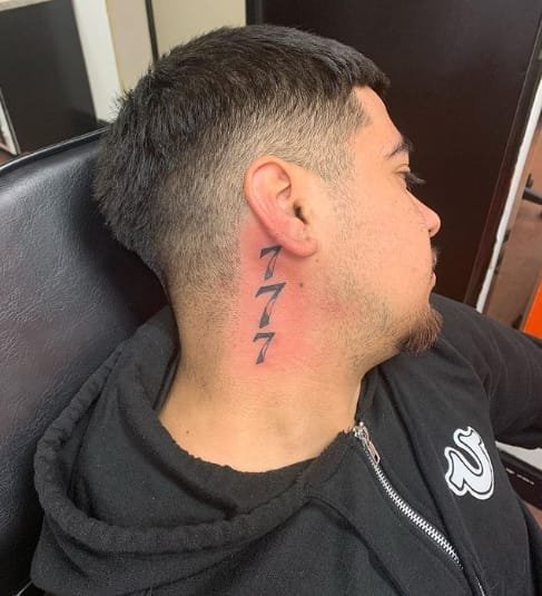 777 Tattoo: Symbolism & Cool Ideas - Tattoo Twist